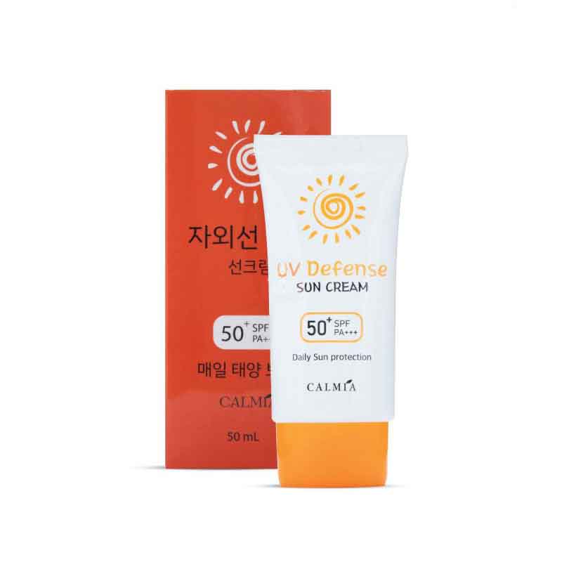 CALMIA UV Defense Sun Cream SPF50+PA+++ (Made in Korea)