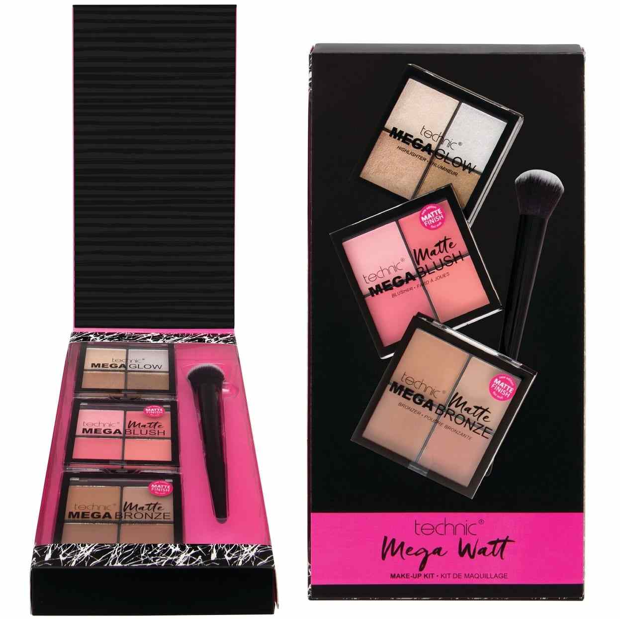Technic Mega Watt Makeup Kit Gift Set