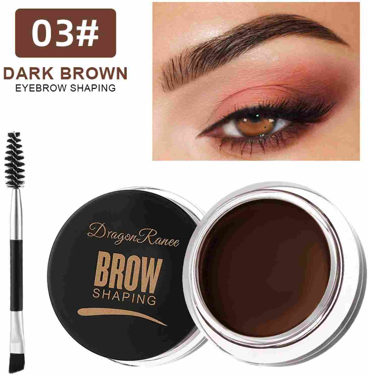 Dragon Ranee brow shaping eyebrow cream -03 Dark Brown